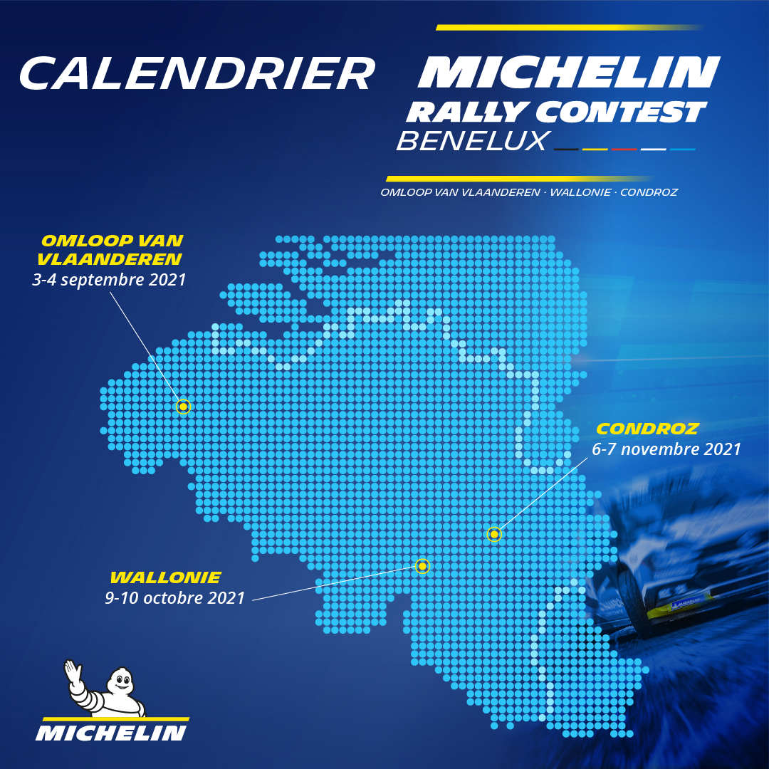 Michelin Rally Contest beloont inschrijvingen voor de FIA ERT Benelux ...