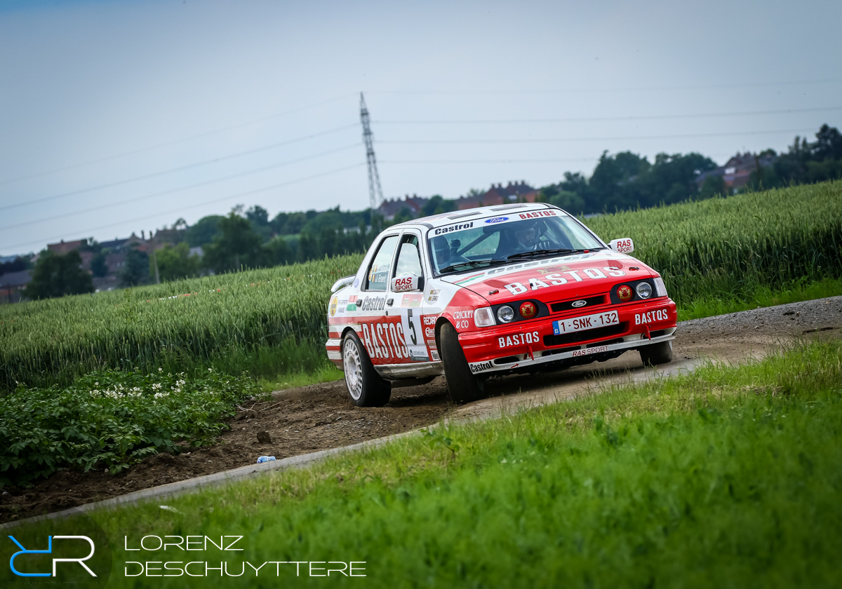 Stefaan Stouf stevig aan de leiding in Ypres Historic Rally