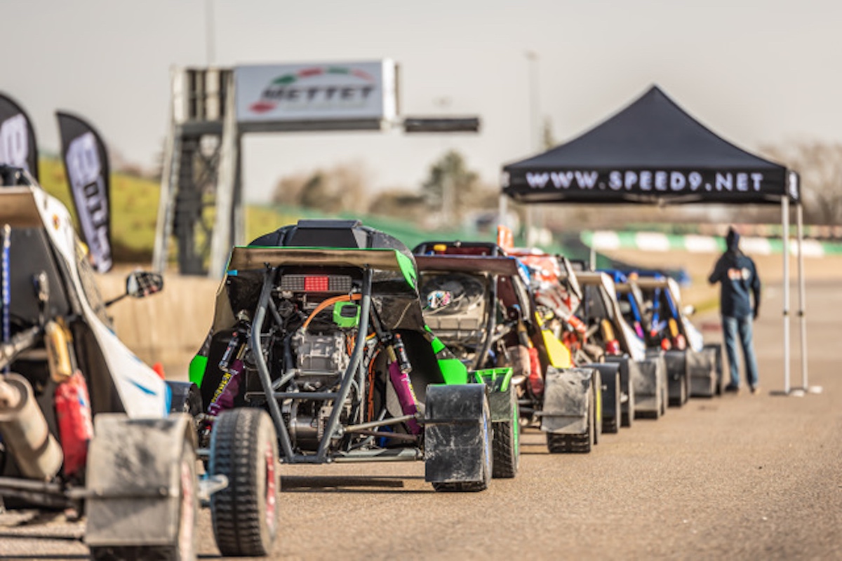 Speed9 organiseert testdagen rallycross en crosskart in Mettet