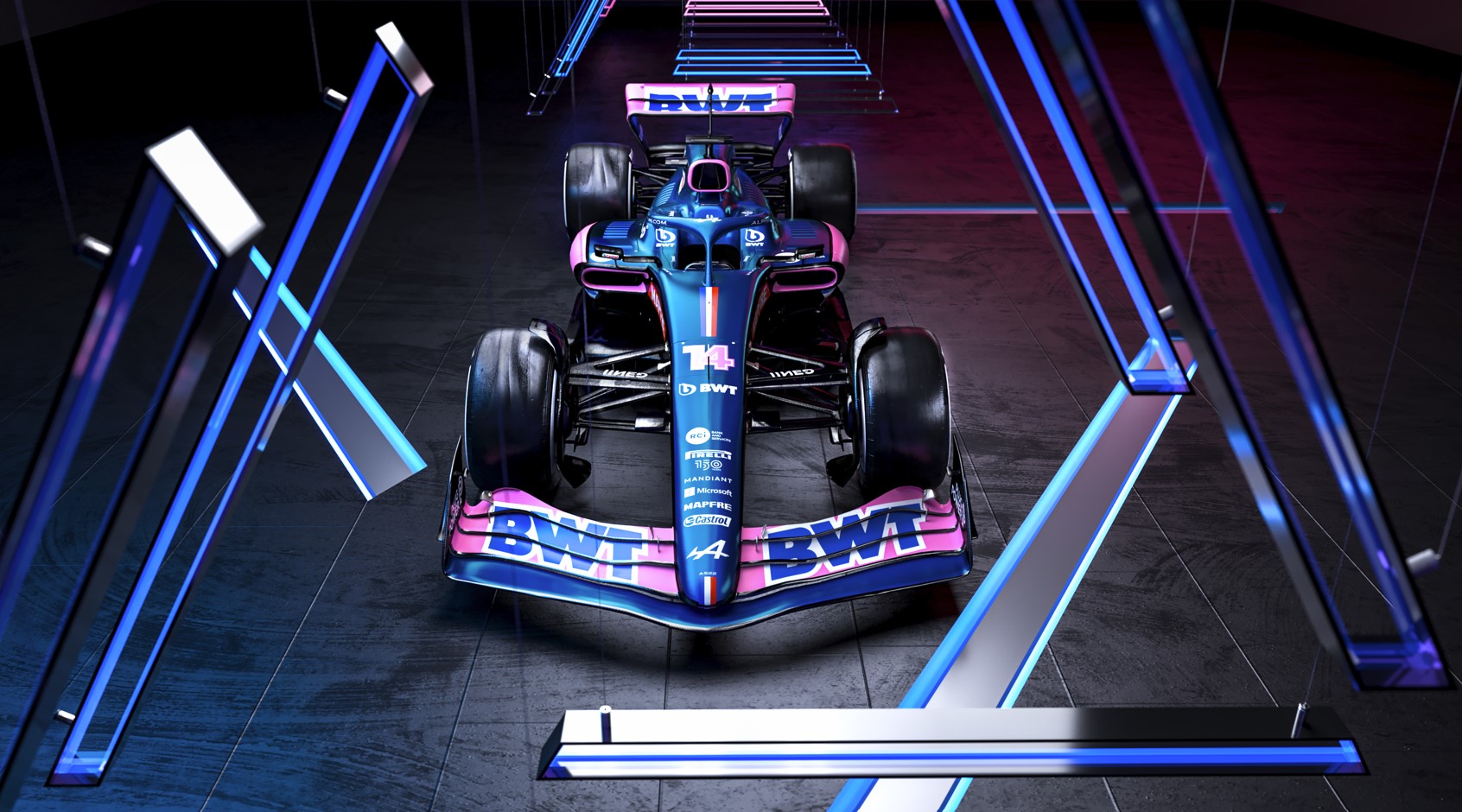 Het BWT Alpine F1 Team stelde zijn wagen voor • RallyandRaces.com