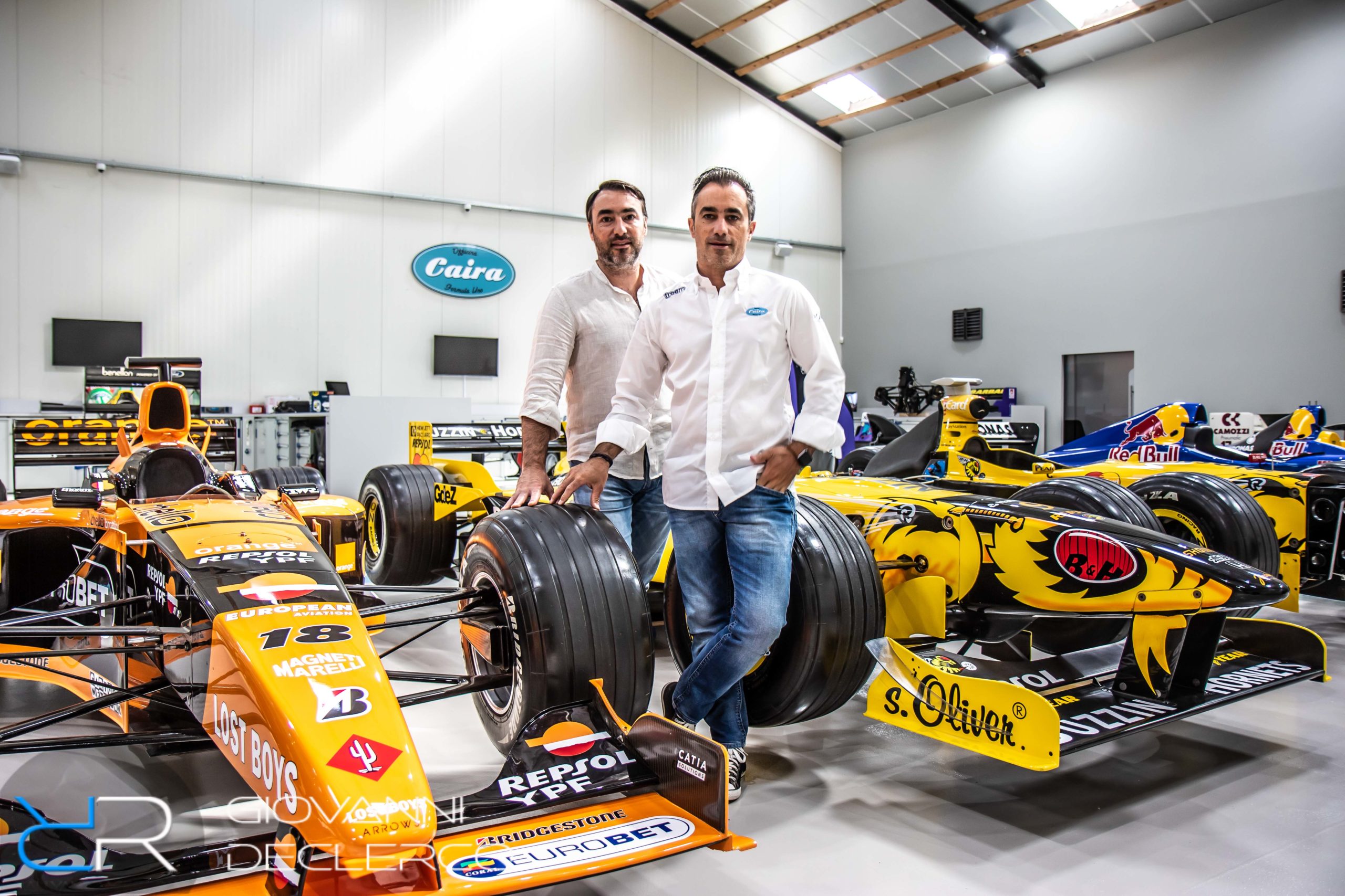 F1 wagens tijdens het Zolder Historic Grand Prix weekend ...