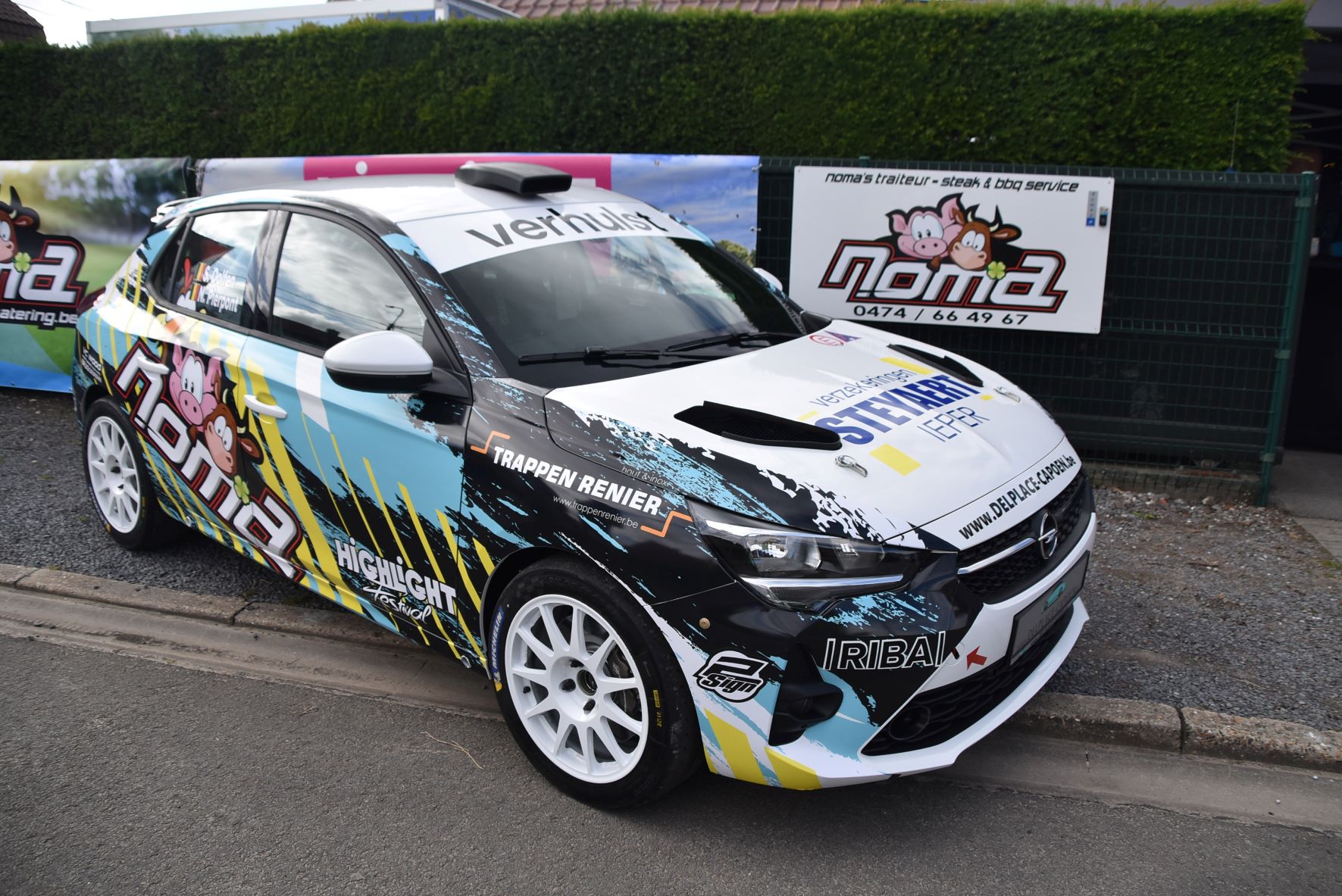 Steven Dolfen met Opel Corsa Rally 4 in Wervik en Ieper • RallyandRaces.com