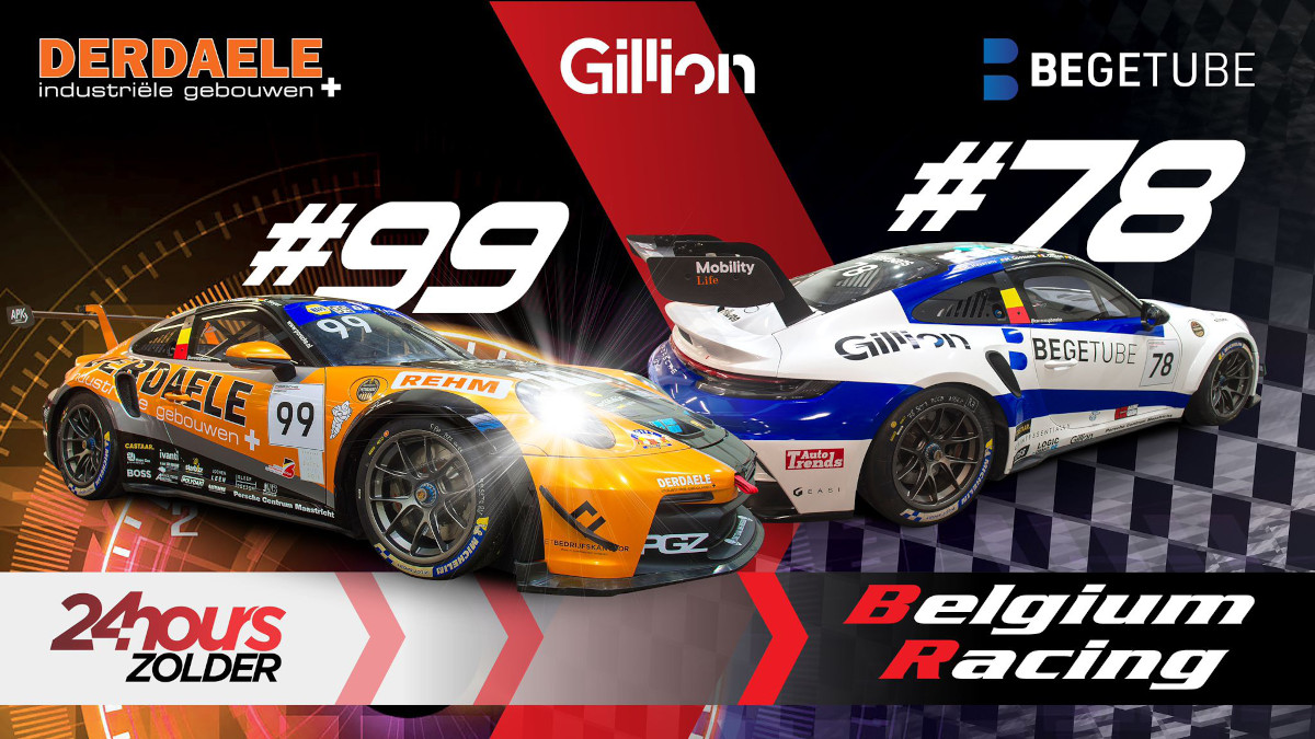 Twee sterke combinaties voor Belgium Racing in 24H Zolder