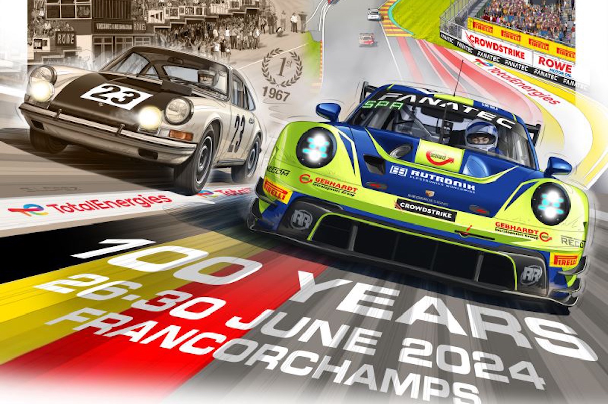 Toen en nu verenigd: Porsche op tweede poster • RallyandRaces.com