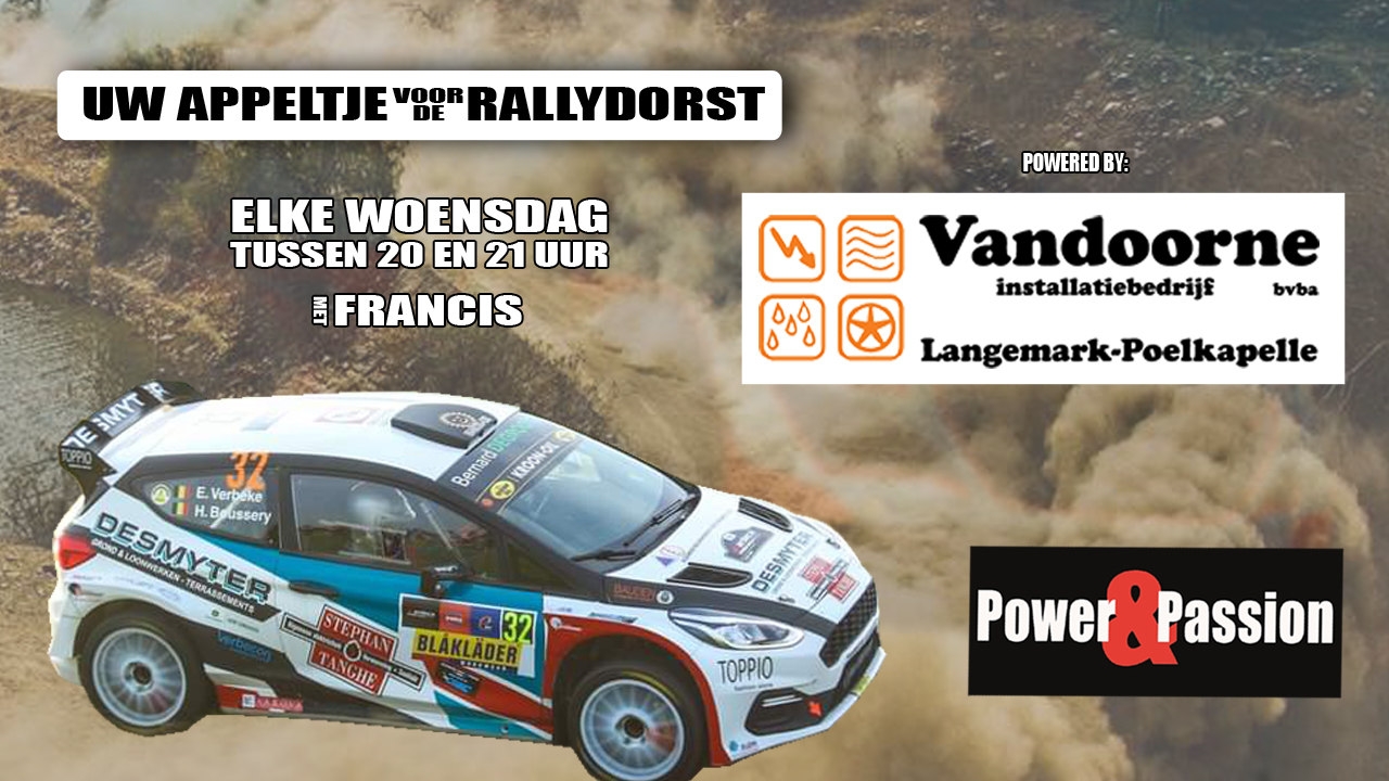 Power & Passion stopt! • RallyandRaces.com