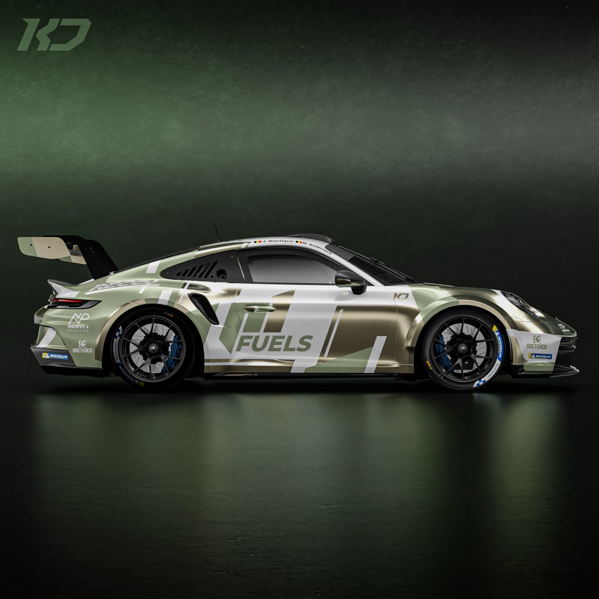 John Wartique maakt comeback aan het stuur van en FS-Sport Porsche 992 ...