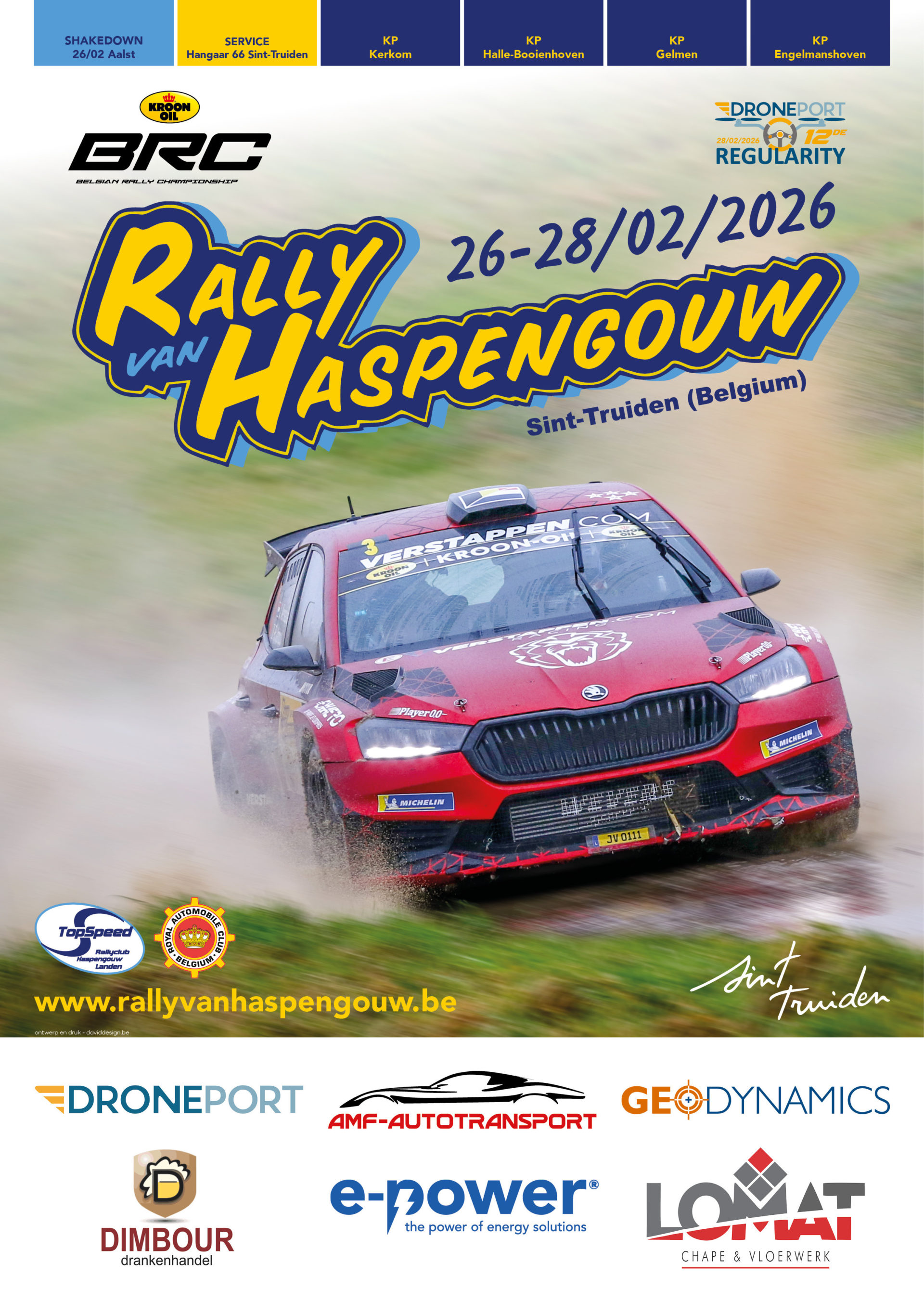 Een compact en uitdagend programma voor de Rally van Haspengouw ...